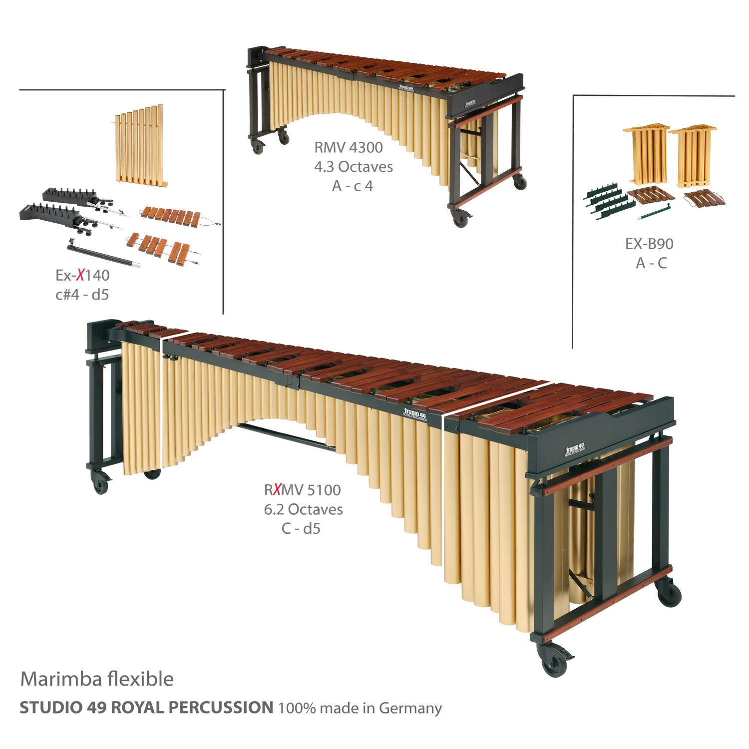 Royal Percussion - MARIMBA flexible